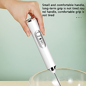 SKYXIU Immersion Electric Hand Blender,Stainless Steel Stick Blender,Usb Charging Wireless Mini Mixer with Variable Speeds, Egg Whisk,Smoothies,Sauces and Puree