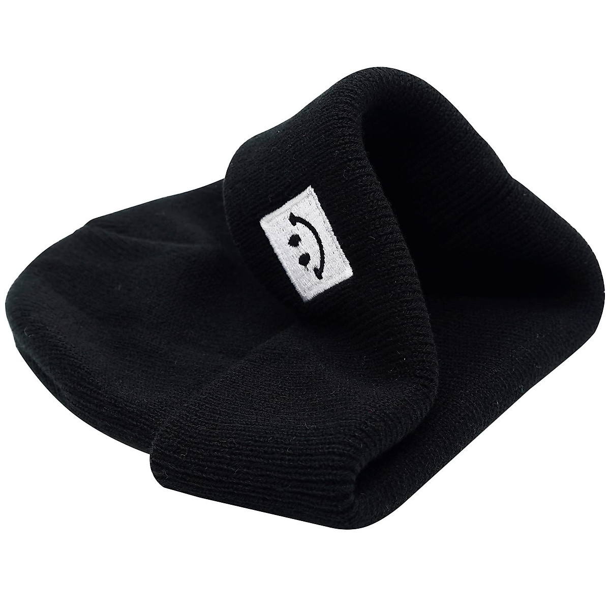 55cube Baby Beanie 6-12 Months 12-18 Months 24-36 Months Black