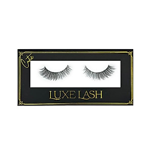 Luxe Lash Cutie - Premium Faux Mink False Eyelashes Kit with Featherlight Band, Reusable, Hypoallergenic Eyelash Extension for a Classy Natural Look, and with Effortless Application
