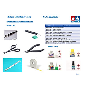 TAMIYA 78025 Japanese Battleship Yamato Model Kit