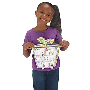 Ready-to-Decorate 3-D Growth Mindset Flowerpots