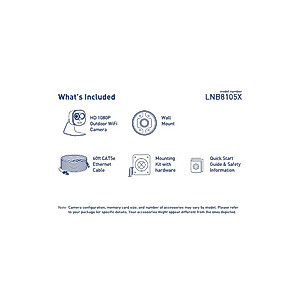 Lorex Weatherproof Indoor/Outdoor 4K Ultra HD Active Deterrence Security Camera, HD Camera w/Long Range Color Night Vision, 2- Way Talk, Motion Activated Lights, and Remote-Triggered Sirens