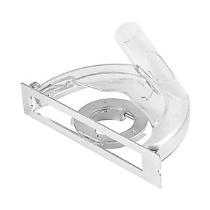 Professional Angle Grinder Guard, Grinding Cover Cutting Dust Shroud for 4-5" Angle Grinders and 3"/4"/5" Saw Blades Transparent