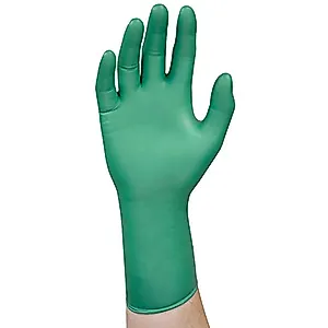 Microflex 93-260 Nitrile and Neoprene Gloves - Disposable, Chemical Resistant , Size Large (pack of 50)