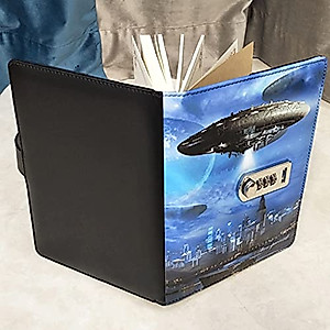 Notebooks A5 Notebook Horizontal Line Inside Page Journal Planner Writing Travel Diary Password with Digital Password 260 Pages Journal Diary (Color : Blue)