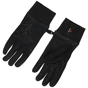 Manzella Power Stretch Touch Tip Glove, Black, Medium/Large