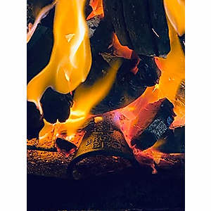 Brutal BBQ Fireguard Firewood and Charcoal Starter | Fire Starters for Grill | Easy to Use Grill Starter | Compact Firestarters for Outdoor Fire Pit | Coal Burner, Firewood and Charcoal Fire Starter