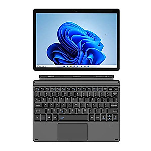 Arteck Microsoft Surface Go Type Cover, Ultra-Slim Portable Bluetooth Wireless Keyboard with Touchpad for 3 (2021), 2 (2020) and Built-in Rechargeable Battery