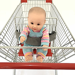 Universal Baby Chair Strap for Seating Infant&Toddler's Highchair Harness (Grey)