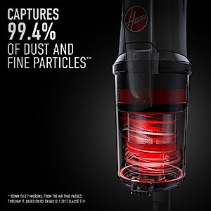 Hoover ONEPWR WindTunnel Emerge Cordless Lightweight Stick Vacuum Cleaner, BH53600V, Silver