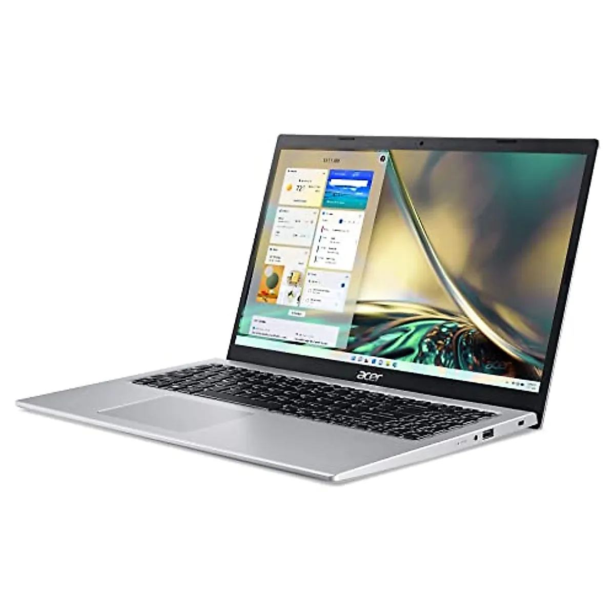 Acer Aspire 5 Slim Laptop, 15.6 inch Full HD IPS Display, Intel Core i3-1115G4 Up to 4.1GHz (Beat i5-1030G7) Processor, 8GB RAM, 256GB SSD, WiFi 6, Windows 11 Home in S Mode, Bundle with JAWFOAL
