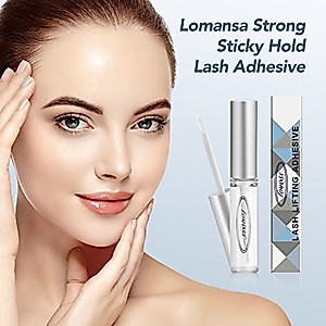 Lomansa Lash Lift Glue Adhesive 5pcs, Eyelash Perming Rod Fix Glue for Eyelash Curl(5 PCS)