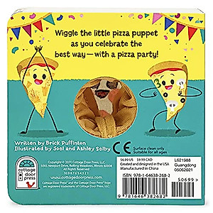 Pizza Party! Finger Puppet Board Book for Little Pizza Lovers, Ages 1-4 (Children's Interactive Finger Puppet Board Book)