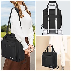 OUUTMEE Coffee Maker Carrying Bag Compatible with Keurig K-Mini or K-Mini Plus, Single Serve Coffee Brewer Portable Storage Bag with Extra Pockets, Storage Tote Case With Multiple Pockets for K-Cup