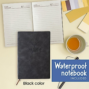 Art Portfolio Case 18x24 Artist Portfolio, With Handle & Adjustable Shoulder Strap And One Notebook B 5 Planner Waterproof, Portfolio Folder for Artwork, Art & Craft Portfolios, Art Portfolio Bag