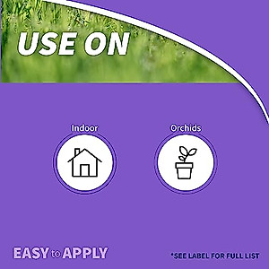 Bonide Liquid Orchid Food 9-7-9, 8 oz Concentrate Liquid Fertilizer for Strong Roots & Blooms, Use When Watering