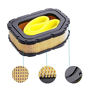 HEYZLASS KH-32-083-03-S Air Filter Kit, 3208303 Compatible with Kohler SV710 - SV740 Cub Cadet lt1045 lt1046 lt1050, Replace 32 083 03 32-883-03-S1 3288303S1 3208303S1 Lawn Mower Air Filter