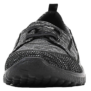 Skechers Women's Microburst Topnotch Sneaker Black/Black 8 Wide