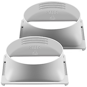 2 Pieces Portable Air Conditioner Window Adapter Exhaust Hose Connector Exhaust Hose Tube Connector Mobile Air Conditioning Accessories for Mobile Air Conditioning Exhaust Hose Flat Nozzle, 5.9 Inch