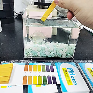 Jimitop pH Test Strips,5 Packs of 400 Strips pH 1-14 Test Paper,for Urine,Saliva,Drinking Water,Pool,Spa,Soap,Fish Tank and Liquids