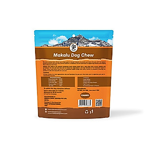 MAKALU DOG CHEW Small, Odor-Free Bully Sticks (15Ibs and Under) Milk Chews for Pups, Healthy Single Ingredient Chew,Treat for Aggressive Chewers, High Protein Best Dental Dog Treats (6 Inch, 1 Pack)