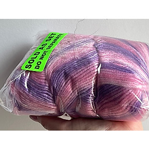 Ice Yarns Picasso 3 Pack - Pinks and Lilacs, Fuzzy with Subtle Sheen Worsted Weight, 3x125 Yards (3x115meters) 3x1.76 Ounces (3x50 Grams)
