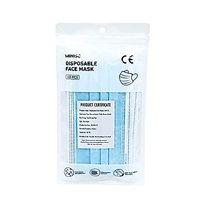 2,000pcs Disposable Face Masks- 3 Ply Breathable Mask For Adults (40 Packs of 50)
