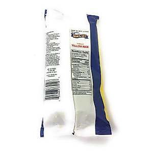 Dixie Lily Parboiled Yellow Rice, 3-10 oz bags Bundled with a JFS Recipe Card