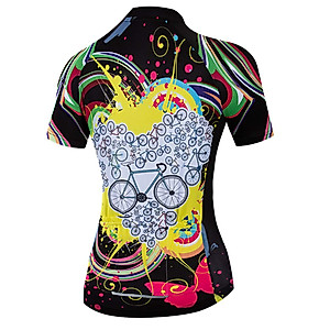 Cycling Jersey Women Short Sleeve Racing Sports MTB Bike Shirts Bicycle Clothing