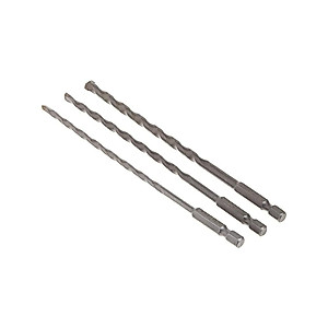 DEWALT DWA5103 Impact Ready Masonry Bit Set, 3 Piece