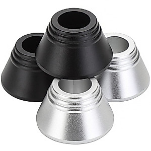 Aluminum Desk atty Stand Holder Display Holder for 5-10/e-Go Battery Stand Holder for RDA RTA Battery (15mm Hole x 4pcs)