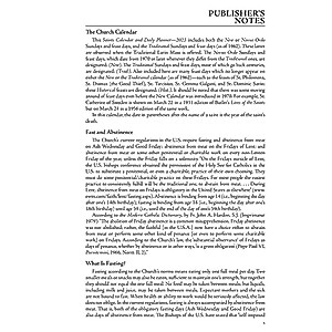 2023 Saints Calendar & 16 Month Daily Planner Spiral Bound