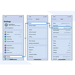 Ocushield Anti Blue Light Tempered Glass Screen Protector for iPhone 14 Pro 6.1" - Protect Your Eyes Reduce Migraines & Improve Sleep