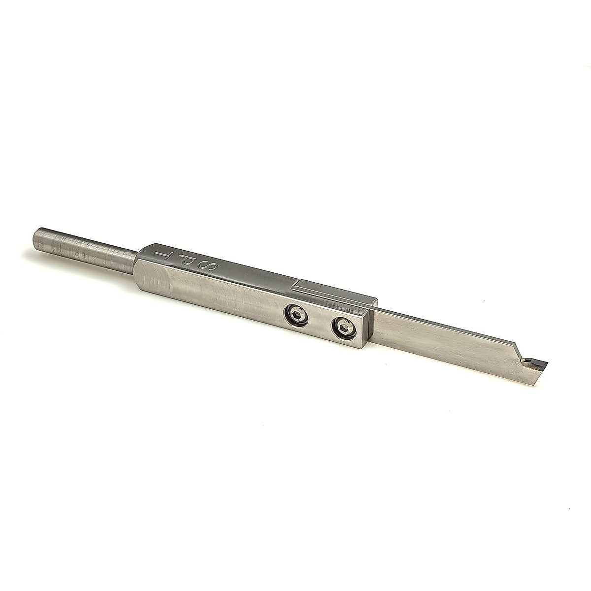 Simple Woodturning Tools Carbide Simple Parting Grooving Tool for Wood Turning Lathe, Re-sharpenable (with 17" Interchangeable Handle with Foam Grip), USA Made