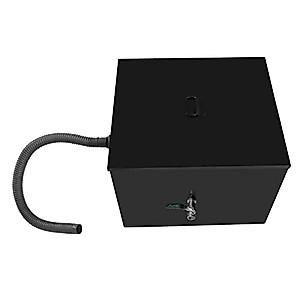 40 LB Commercial Grease Interceptor, Oil-Water Separator, Grease Interceptor Trap with Side Water Inlet, Under Sink Grease Trap for Restaurant Canteen Factory Home Kitchen