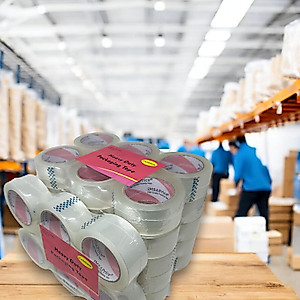 iMBAPrice Sealing Tape - 1 Box of Premium (36 Roll of 110 Yards) 36x330 Feet Long 2" Wide Ultra Clear Shipping Packaging Tape