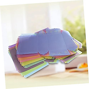 Alipis clear plastic organizer bins de transparente girl Clamshell white