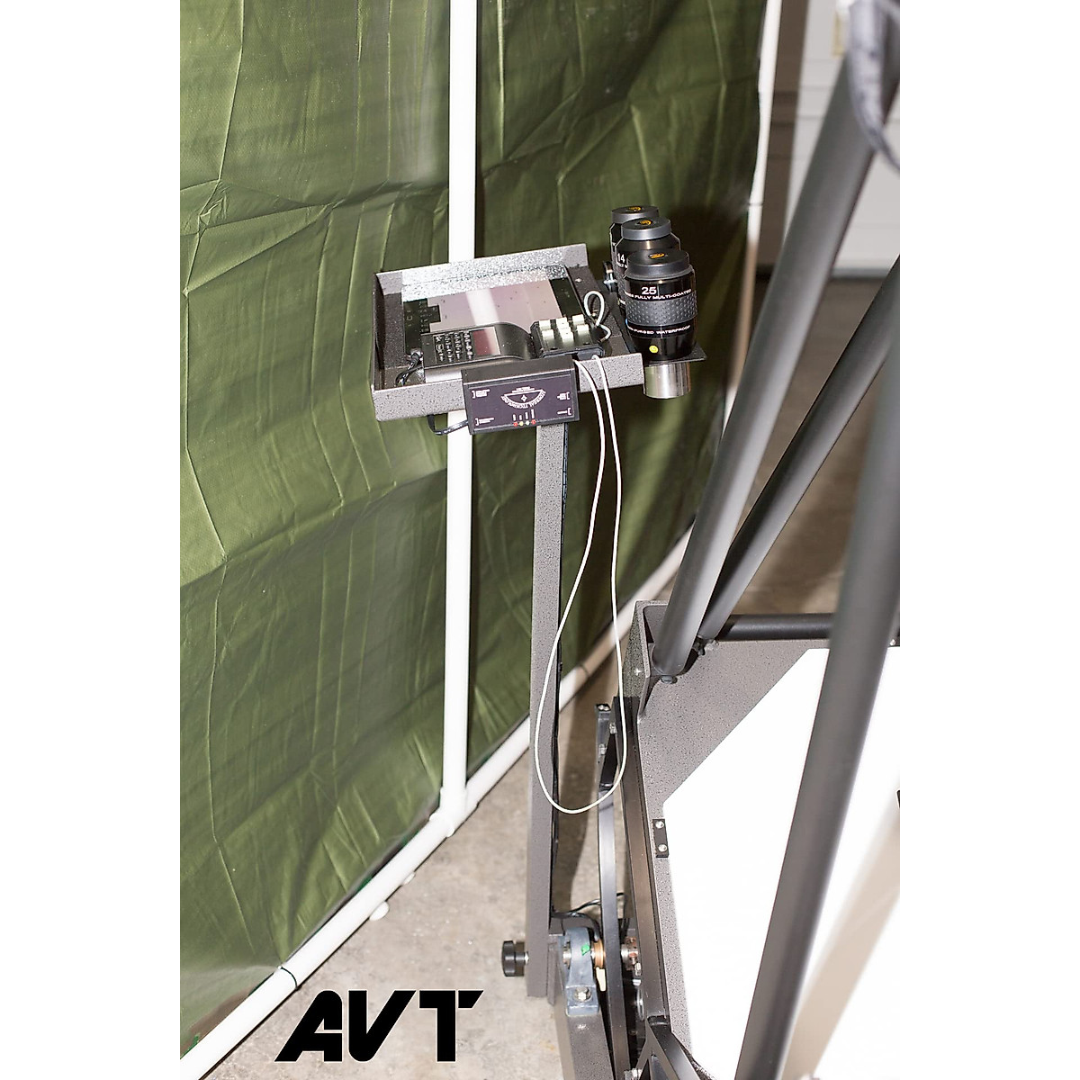 AVT Dobsonian Telescope Eyepiece Tray for 2", 1.25" Eyepiece & Filters - FLAT