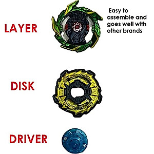 Limited Green Gold Booster King Metal Fusion Battle