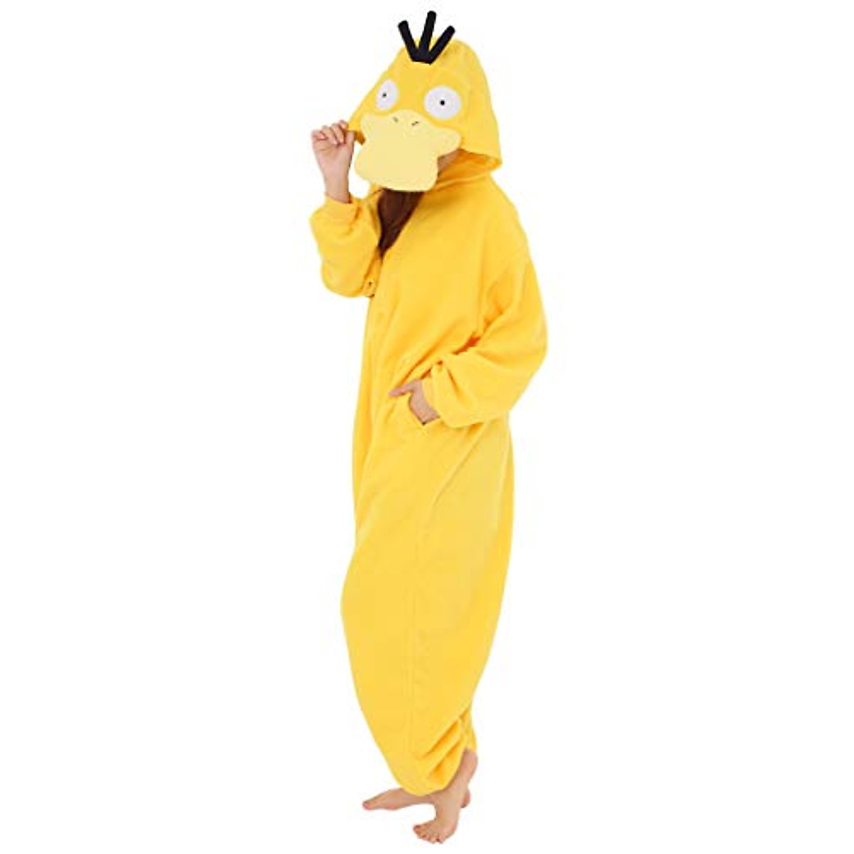 SAZAC Psyduck Pokemon Kigurumi - Onesie Jumpsuit Halloween Costume