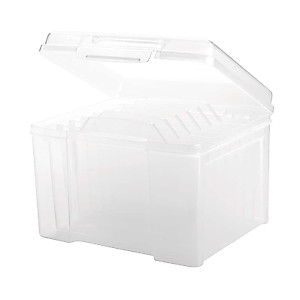 Greeting Card & Craft Keeper by Simply Tidy - Acid Free Storage Organizer for Cards, Pictures, Envelopes, and Arts & Crafts - Bulk 6 Pack