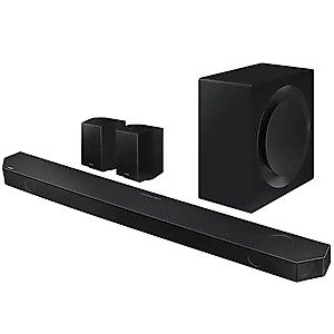 SAMSUNG HW-Q990B/ZA 11.1.4ch Soundbar with Wireless Dolby Atmos/DTS:X and Rear Speakers 2022 Bundle with 2 YR CPS Enhanced Protection Pack