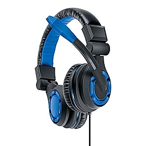 dreamGEAR Grx-340 High Performance, Wired Stereo Gaming Headset for PS5/PS4: 40mm Drivers, Compatible with Xbox One/Series X and S/Switch