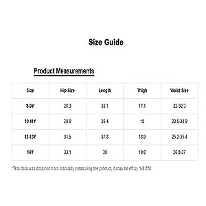 Floerns Girl's High Waisted Split Hem Flare Leg Button Up Zipper Fly Denim Jeans Light Wash 14Y