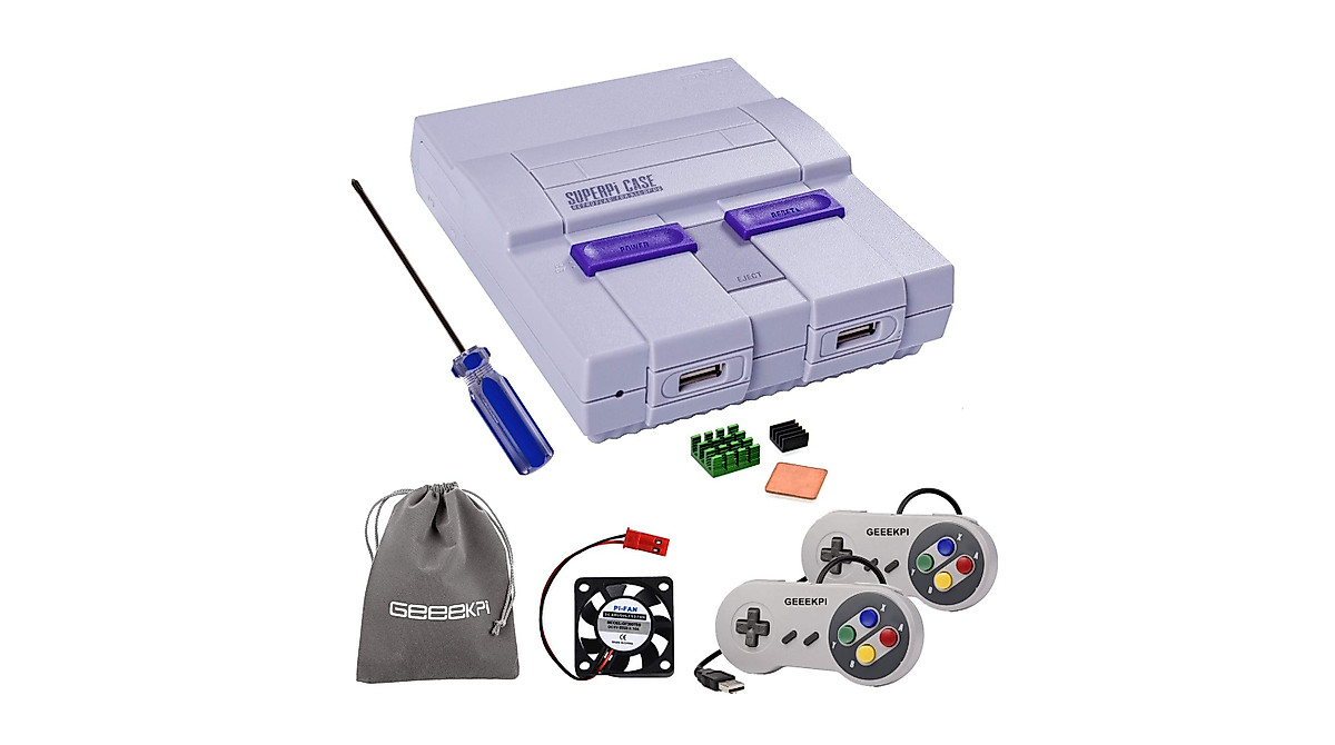 Retroflag SUPERPI CASE NESPI Case UCase SNES Case Functional Power and ...