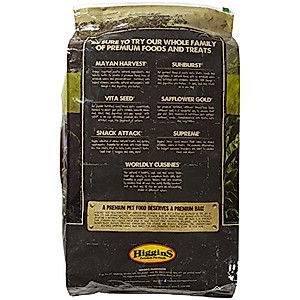 Higgins 466145 Vita Seed Parrot Food For Birds, 25-Pound