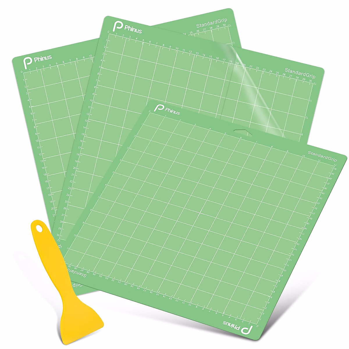 3 Pack Standard Grip Mat 12x12, Reusable Cutting Mats for Crafts, Cutting Mats for Maker 3/Maker/Explore 3/Air 2/Air/One