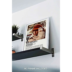 ZJNB Taylor Music Album Cover Limited Edition Posters, Music Posters (Set of 6, 8in x 10in, Unframed)