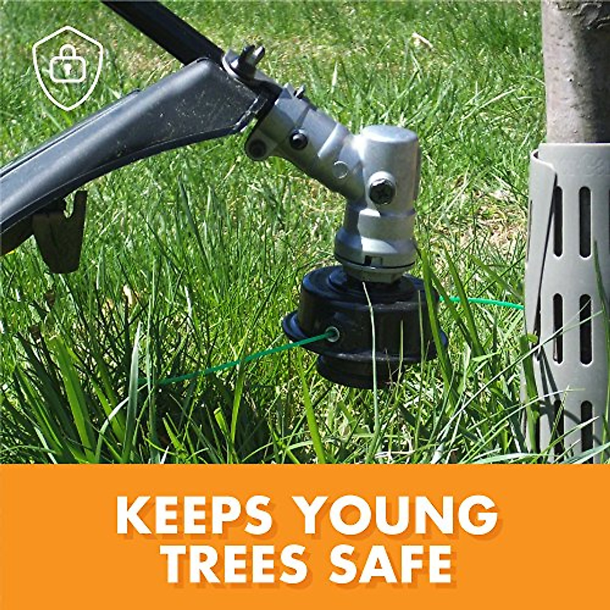 EasyFlex 1131-6C Tree Trunk Protector, 6 Count (Pack of 1), Gray