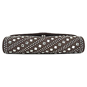 Dasein Rhinestone Evening Bags Glitter Clutch Handbags Studded Envelope Purses for Prom Party Wedding Coffee